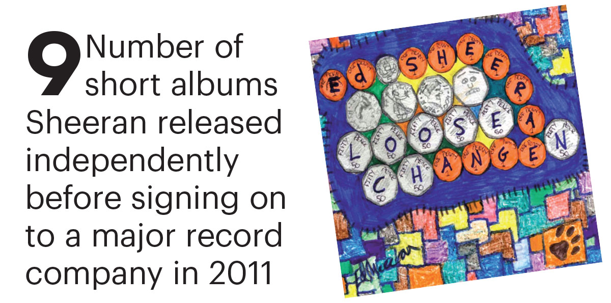 Ed Sheeran Loose Change Album Cover Ed Sheeran Reveals Major Change To