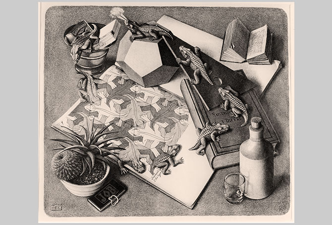 Mc Escher Tessellations Math