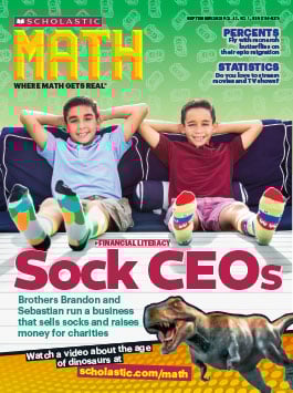 September 2021 issue | Scholastic MATH magazine